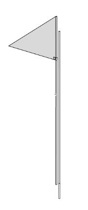 THULE Cycling flag "THULE"