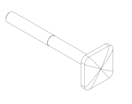 THULE 50335 T-Nut Kullisenstein 61mm