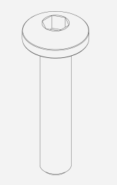 Thule Bolt K6S M8x40 mm